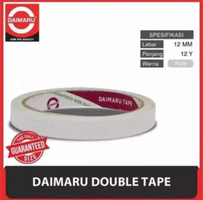 DOUBLE TAPE KECIL (1/2")