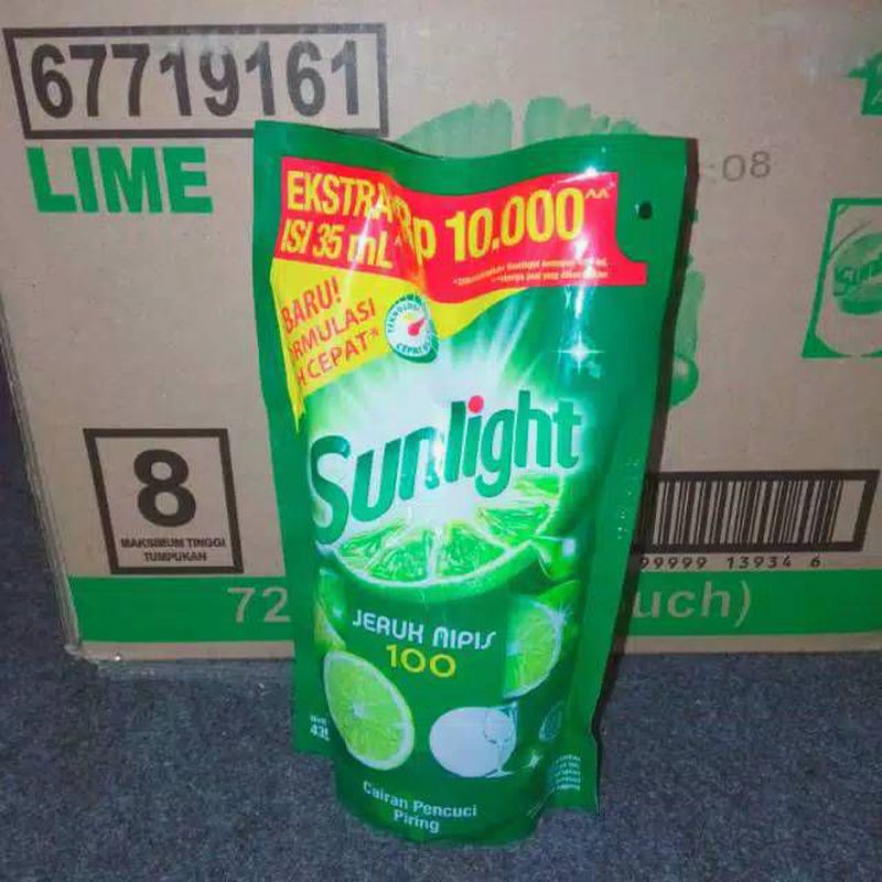 Pencuci piring 435ml Sunlight