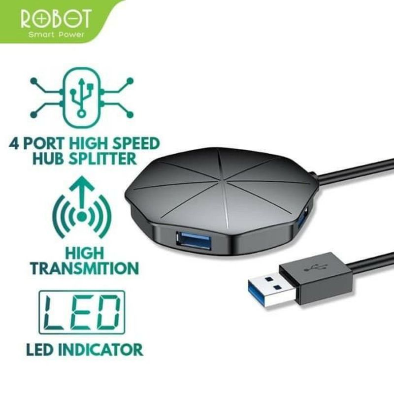 ROBOT USB HUB H150 4 PORT USB 3.0