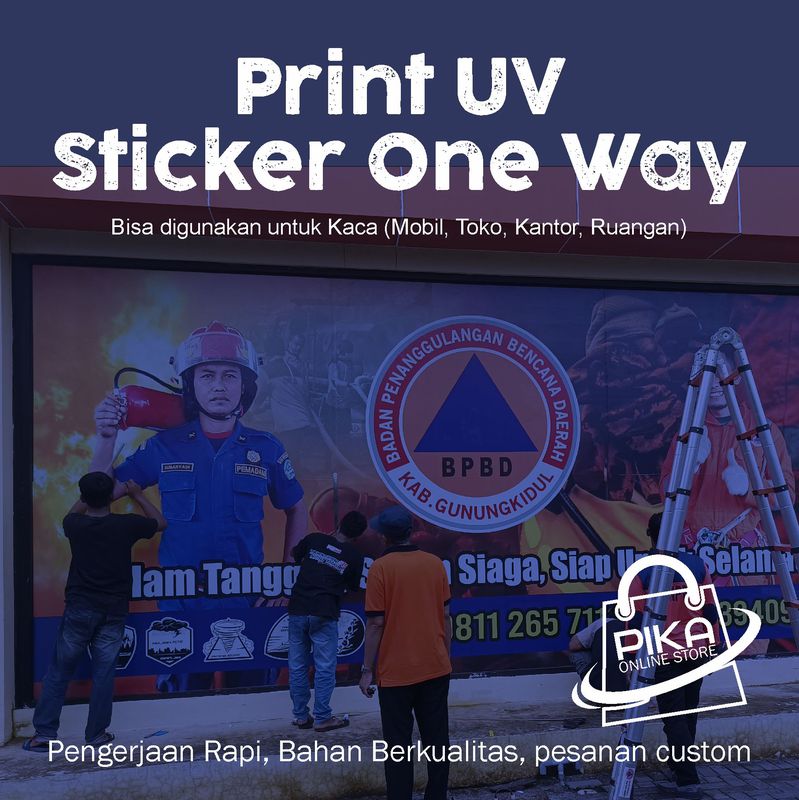 Sticker One Way