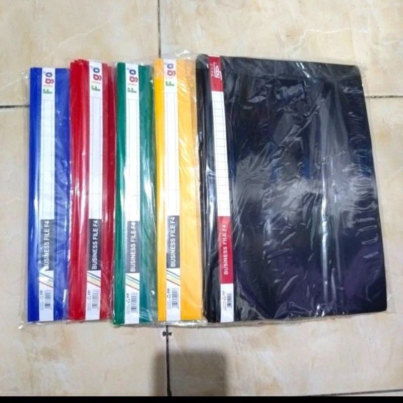 Map bussines file f4 folio / Map plastik snelechter per Pack isi 12pcs