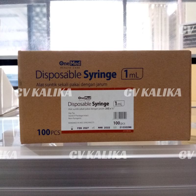 SYRINGE (1CC/box) ONEMED