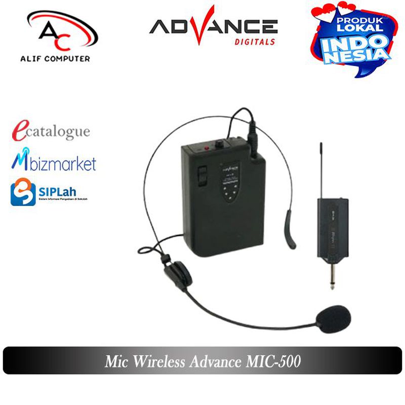 MICROPHONE WIRELESS ADVANCE MIC-500LED