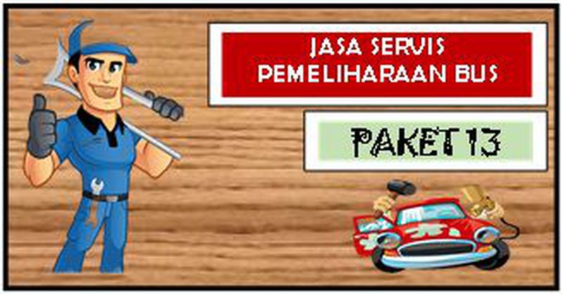 JASA SERVIS PEMELIHARAAN BUS PAKET 13