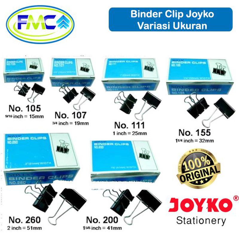 BINDER CLIP 100