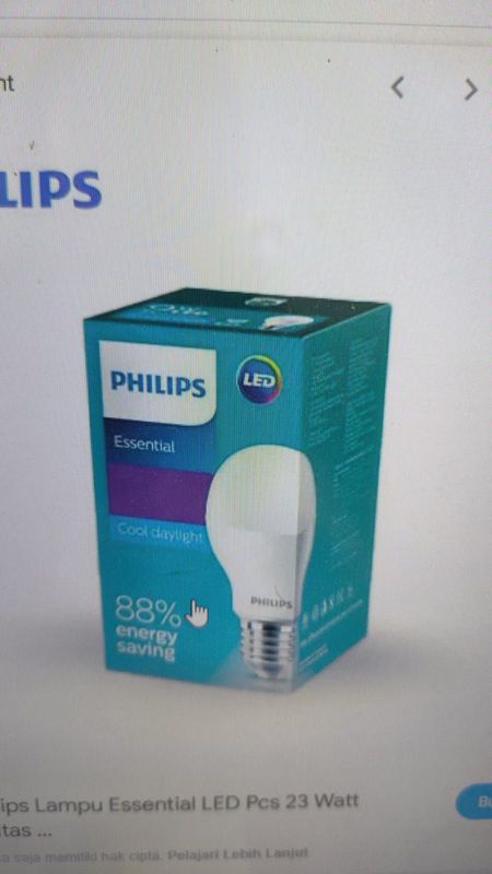 Bola Lampu Led 23 Watt - Watt
