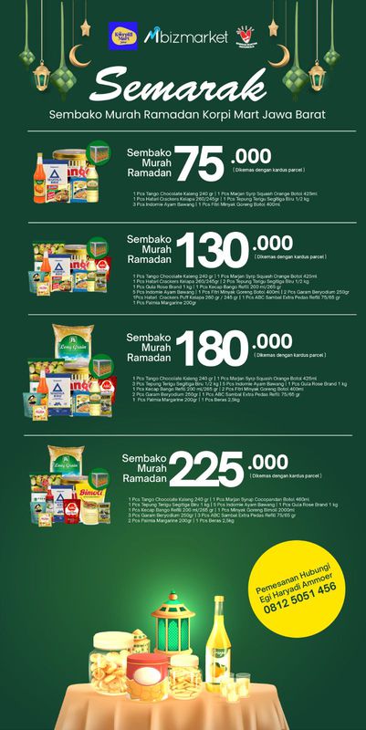 SEMBAKO MURAH RAMADAN RP 130.000