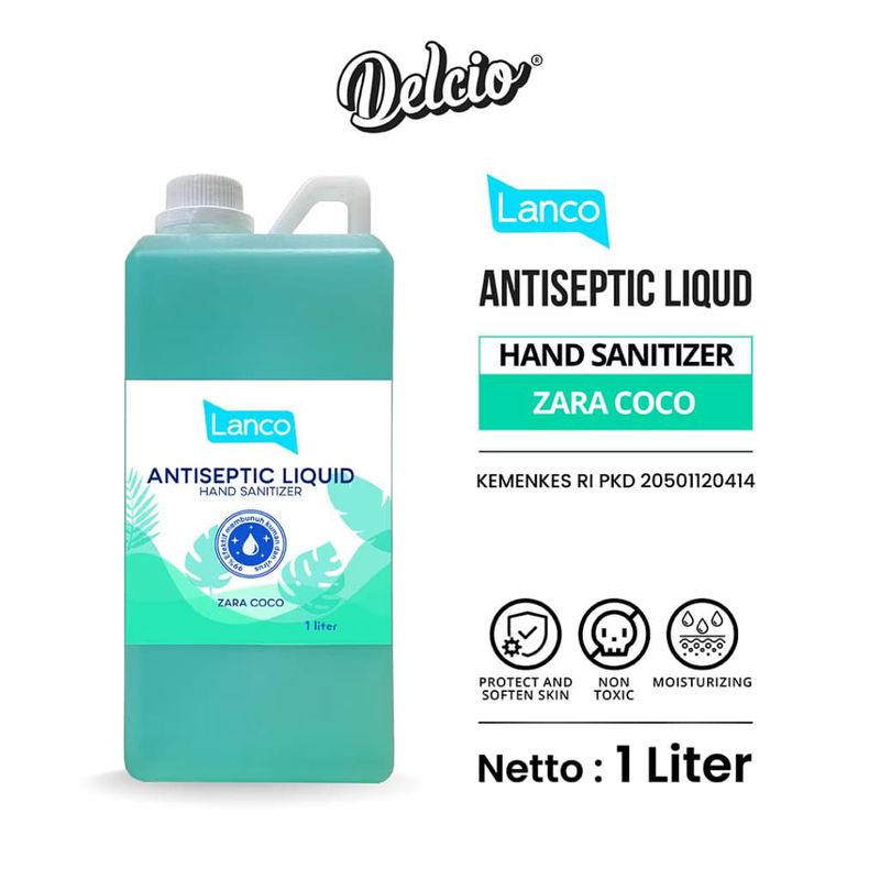 HAND SANITIZER 1 LITER (LANCO)