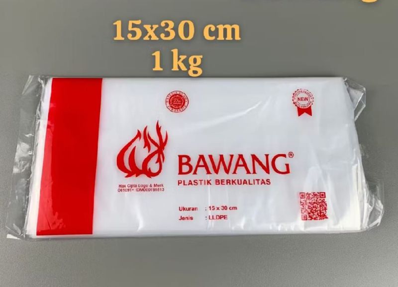 PLASTIK KEMASAN BENING 1 KG