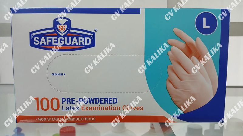 SARUNG TANGAN SAFEGUARD NON POWDERED SIZE L