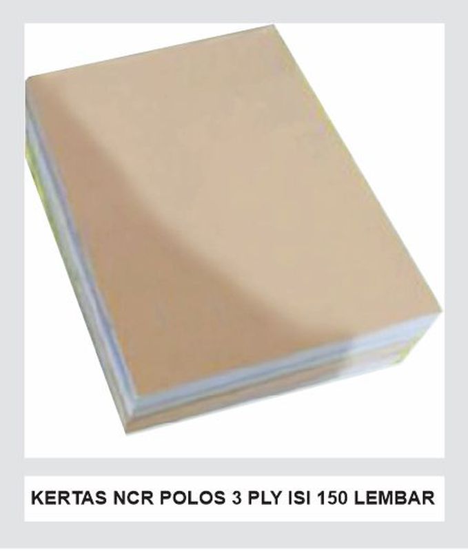 KERTAS NCR FOLIO 3 PLY ISI 50 LEMBAR POLOS