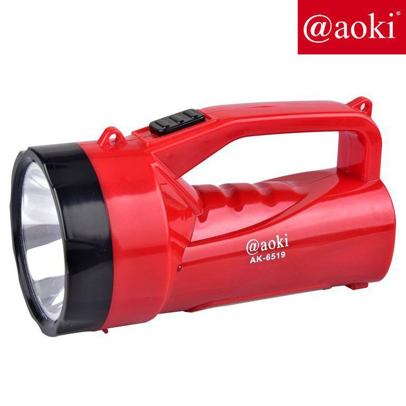 SENTER LED 1W+18SMD LAMPU SAMPING AOKI AK 6519