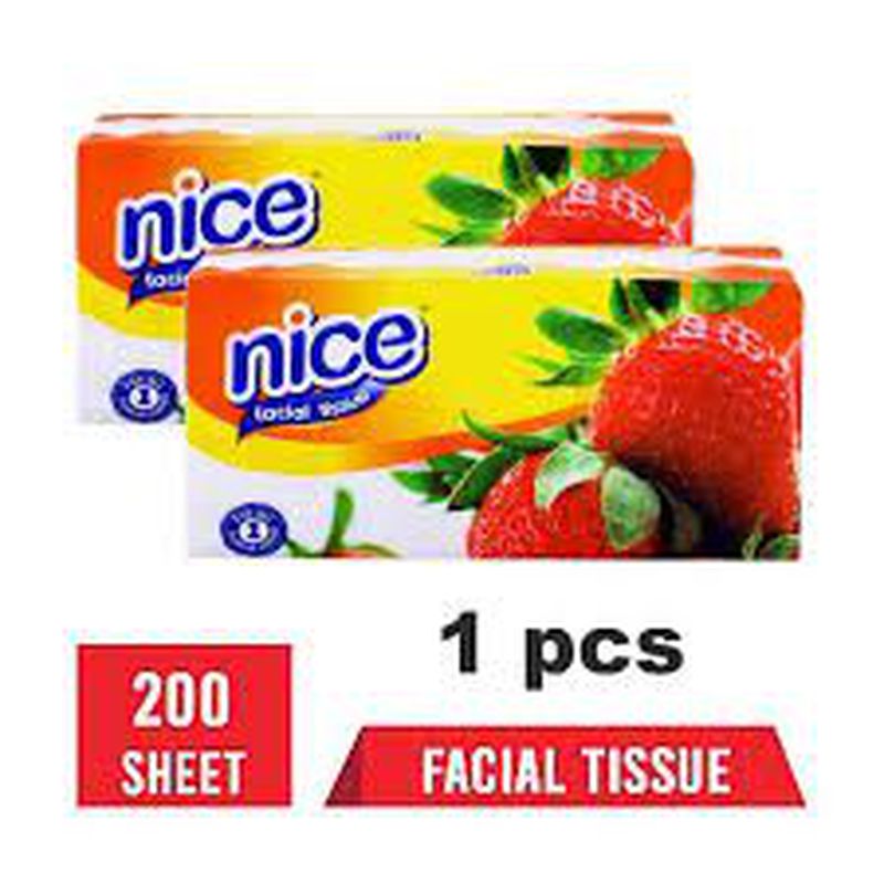 Nice Facial Tissue 200 sheets - 200 Ply