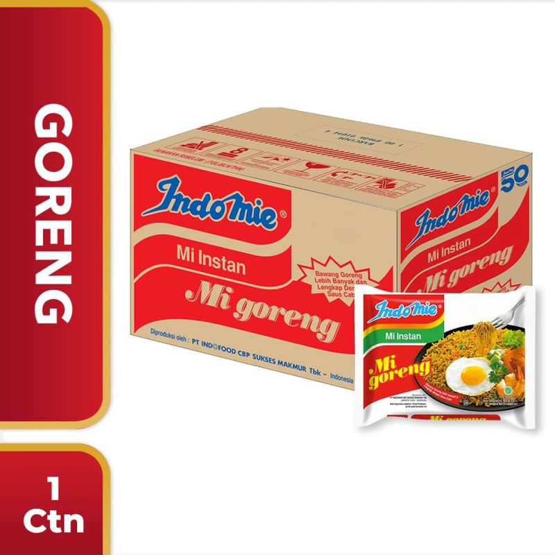 Indomie Goreng - 1 Dus isi 40 Pcs
