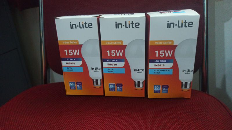 Bola Lampu LED In Lite (15Watt)