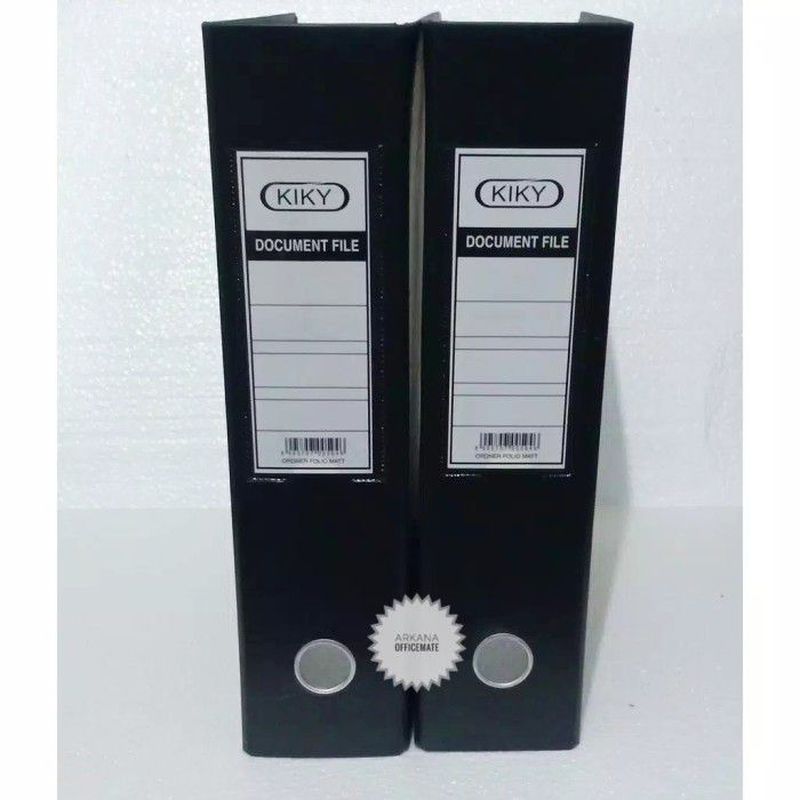 ODNER PLASTIK FOLIO HITAM