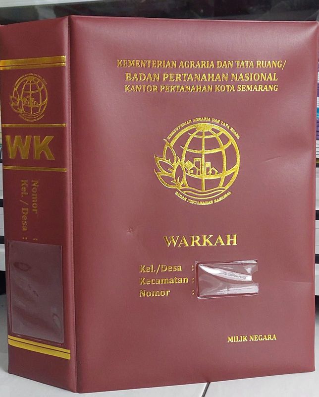 Cetakan Map Album Warkah