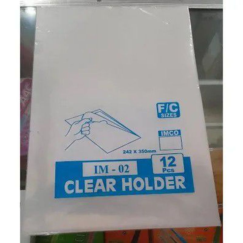 Bening L Ukuran Folio Map Transparan Warna