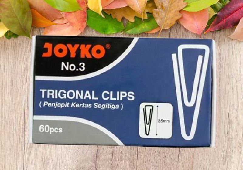 Paper Clip No.3 (1 kotak kecil isi 60 pcs)