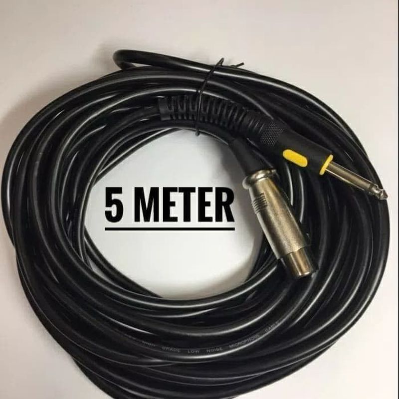 kabel microphoneset 5 meter