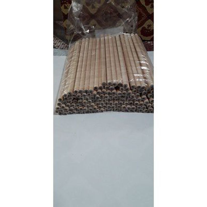 PENSIL KAYU POLOS ISI 50 PCS (MKT)