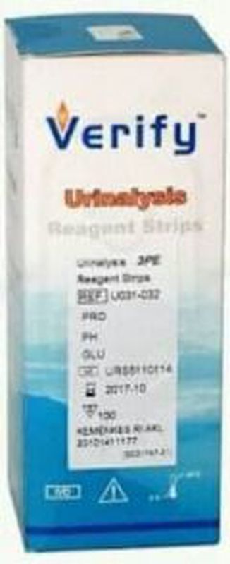 Stik Urin 3 Parameter (pH, Gluk Urin, Prot Urin) Verify
