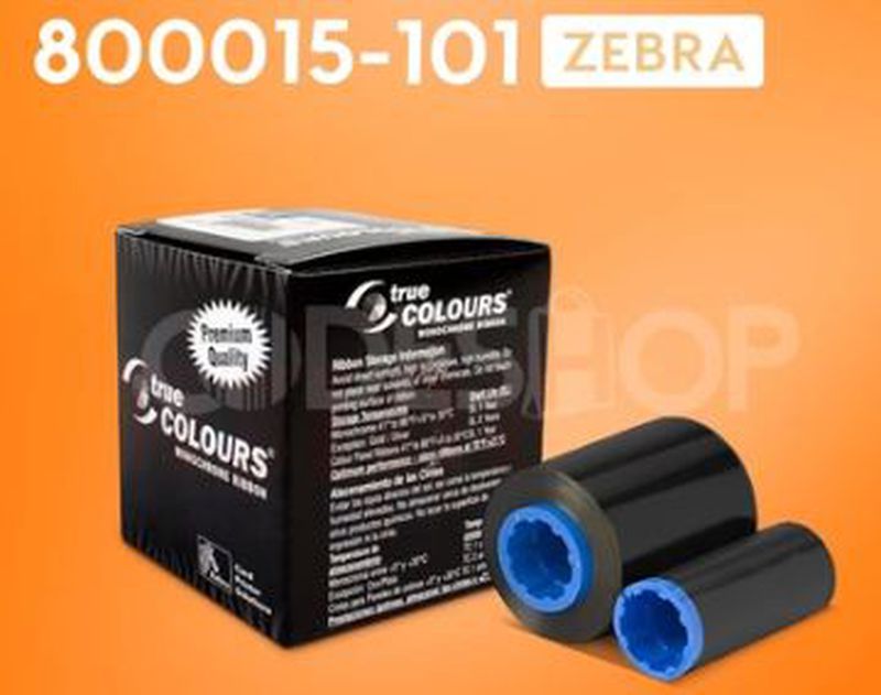 Ribbon Tinta Hitam Printer Zebra p330i