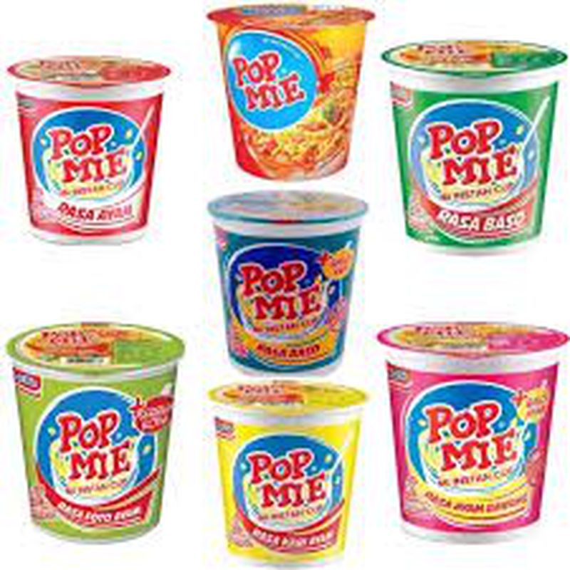 Pop Mie Instant Cup 75g all variant
