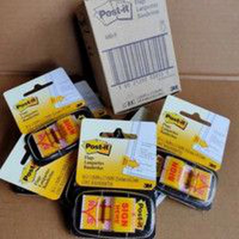 Spesifikasi : Post It 684-SH Flag Sign Here Arrow