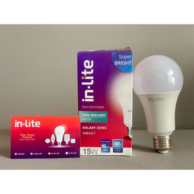 lampu BLUB 15 Watt Inlite