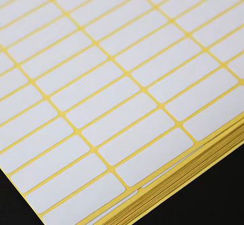 Sticker Label harga warna putih