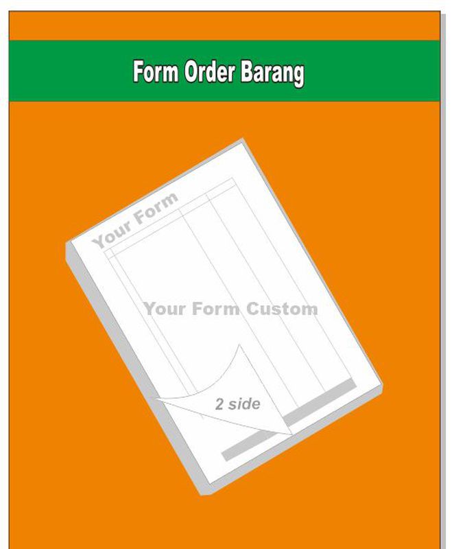 Form Order Barang