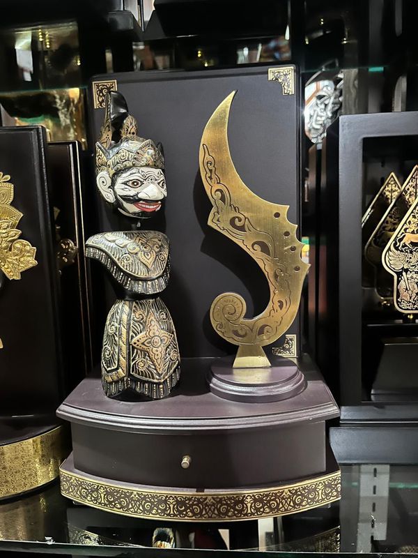 souvenir/cenderamata Kujang Wayang