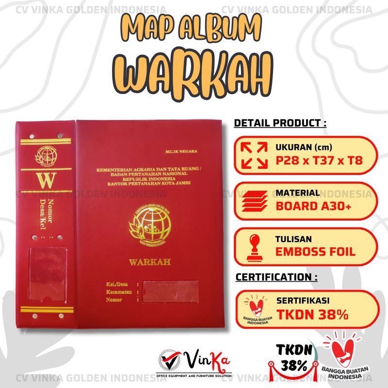 MAP ALBUM WARKAH TANAH ATR / BPN