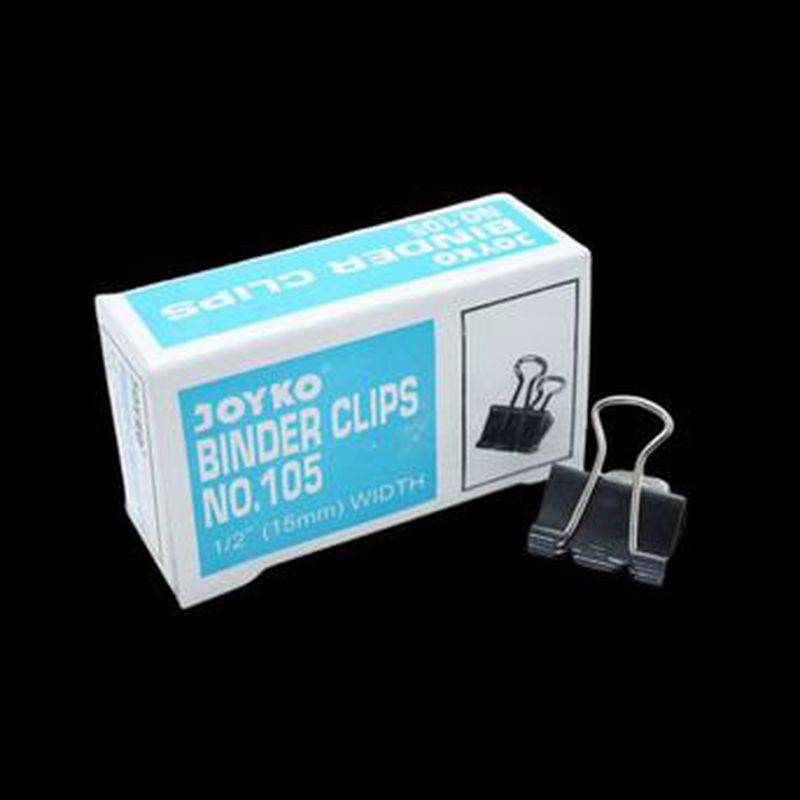 Binder Clip No.105 - 12 Pcs