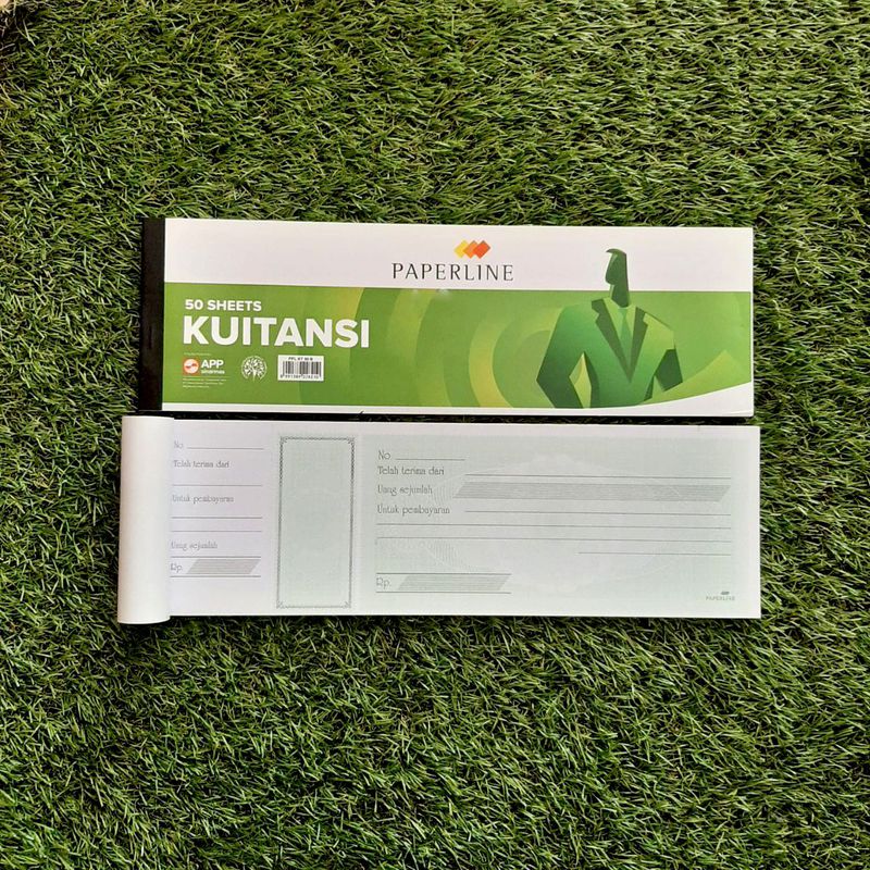 Buku Kuitansi Paperline Ukuran Besar isi 50 Lembar / Bukti Kwitansi KT ...
