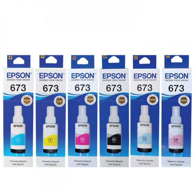 Tinta Epson 673 Light Hitam