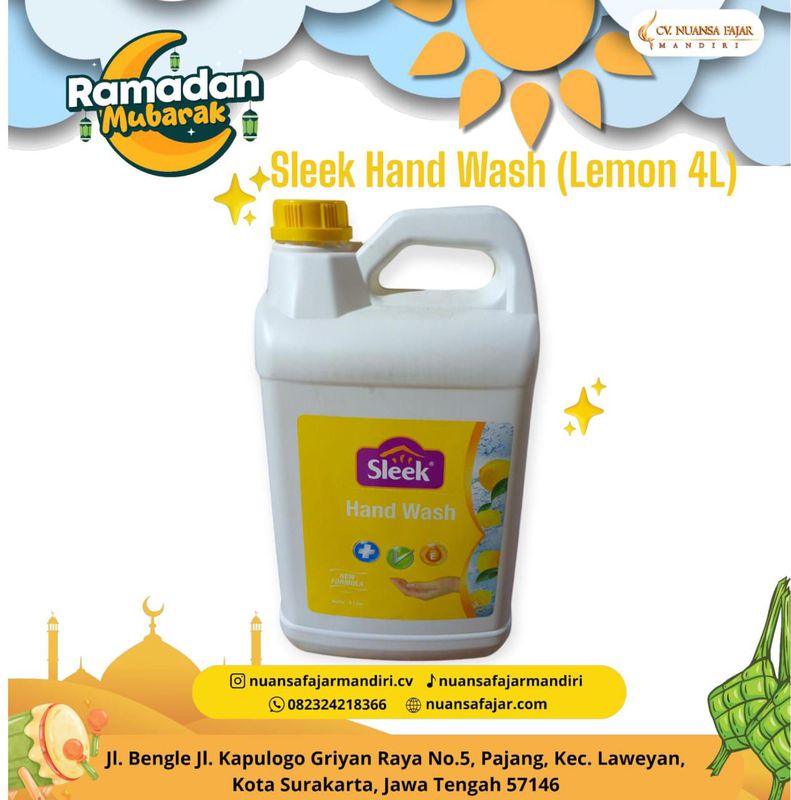 SLEEK HANDWASH 4 LITER