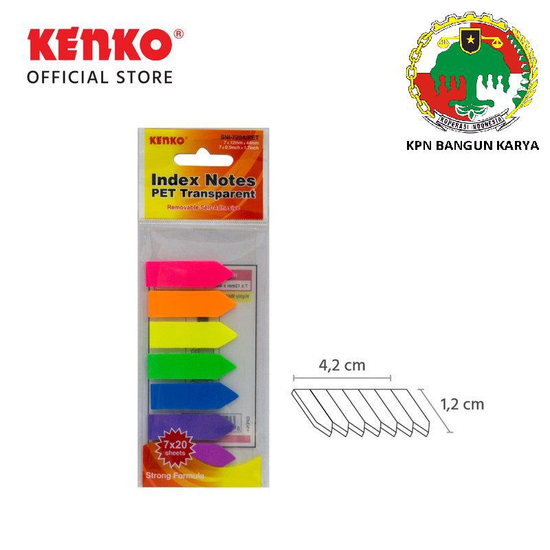 Index & Mark / Penanda / Pembatas Kenko SNI-720A / Kertas