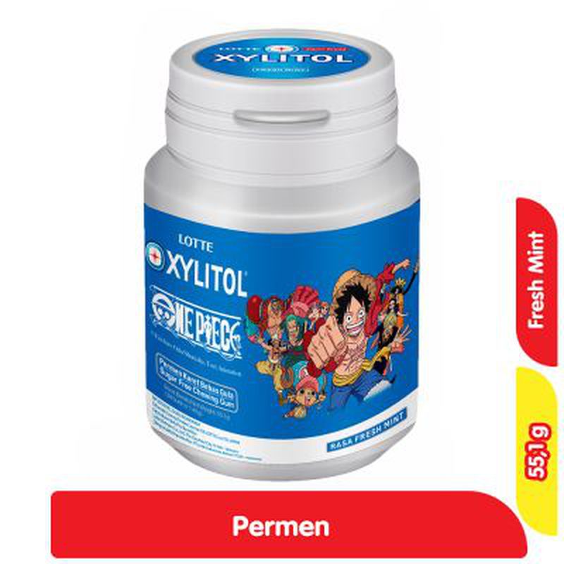 Lotte Xylitol Permen Karet Fresh Mint