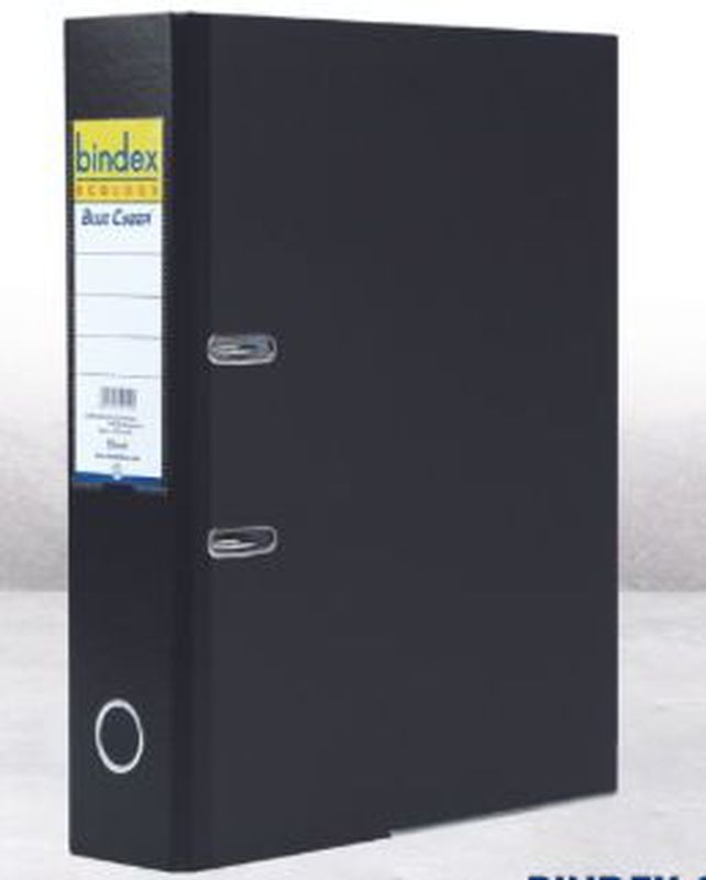 Bindex 717 Paper Ordner F4 75 mm Black