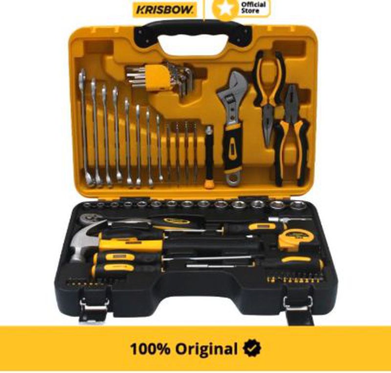 Tool Kit (Set Perkakas) Krisbow 78 pcs