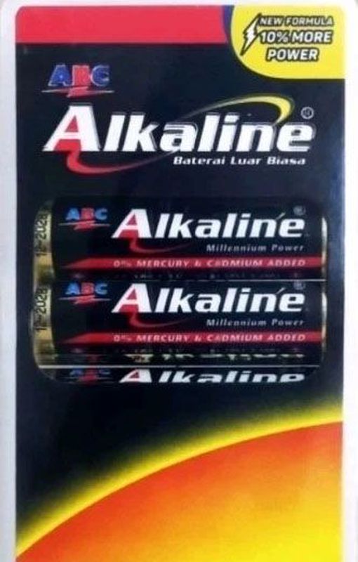 BATTERY ABC ALKALINE A2