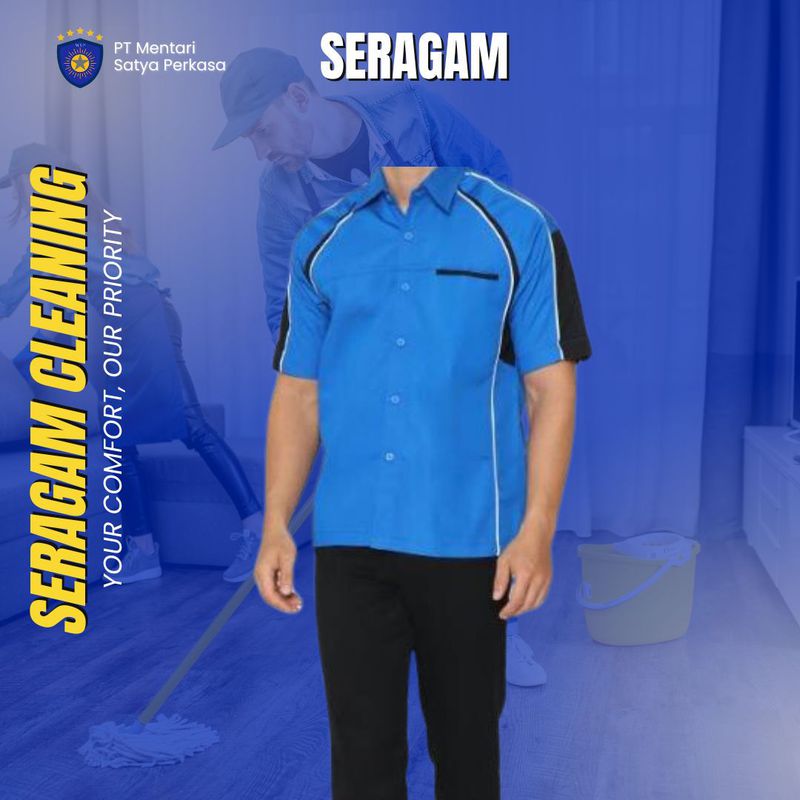 Seragam Cleaning Service / Tenaga Kebersihan