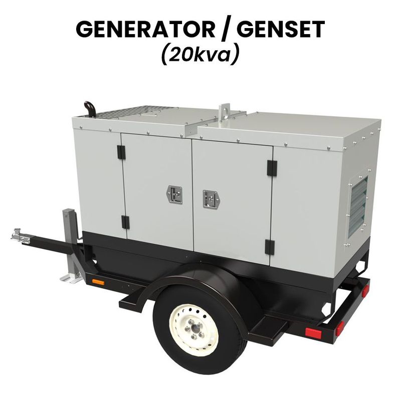 Persewaan Generator (Genset) 20kVA
