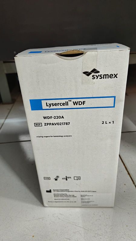 Lysercell WDF 2Lx1 (WDF-220A), 2 Liter, Sysmex