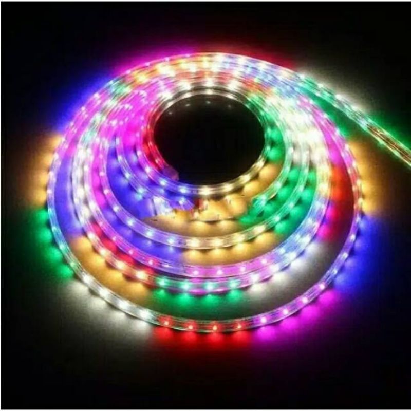lampu LED strip dinding warna warni