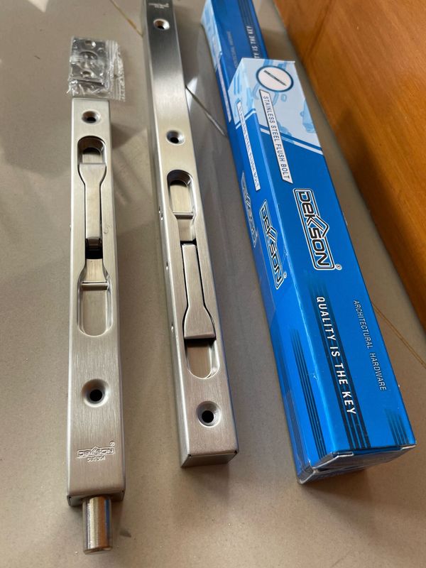 kuncian tanam pintu alumunium