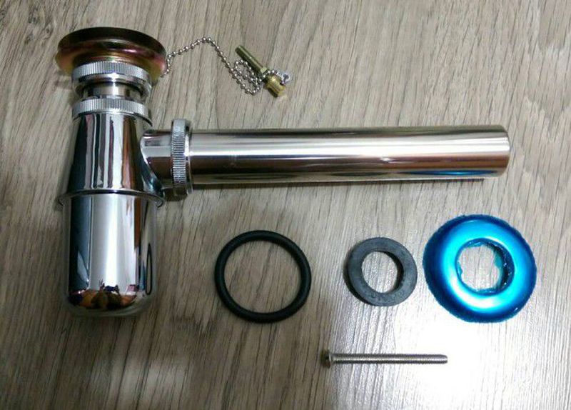 sifon wastafel stainless