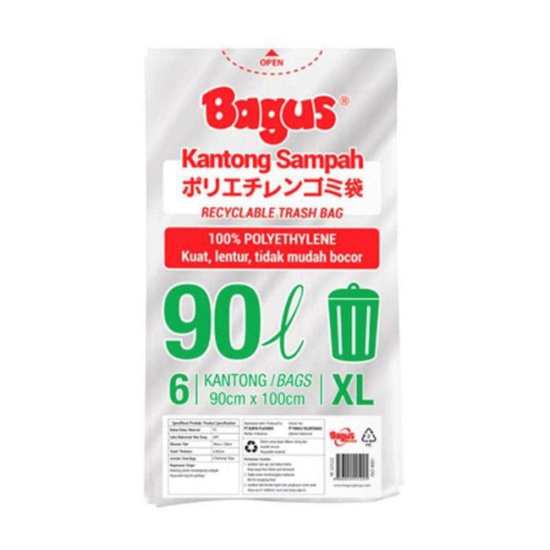 Kantong sampah bagus ukuran 90x100,90L,6 pcs